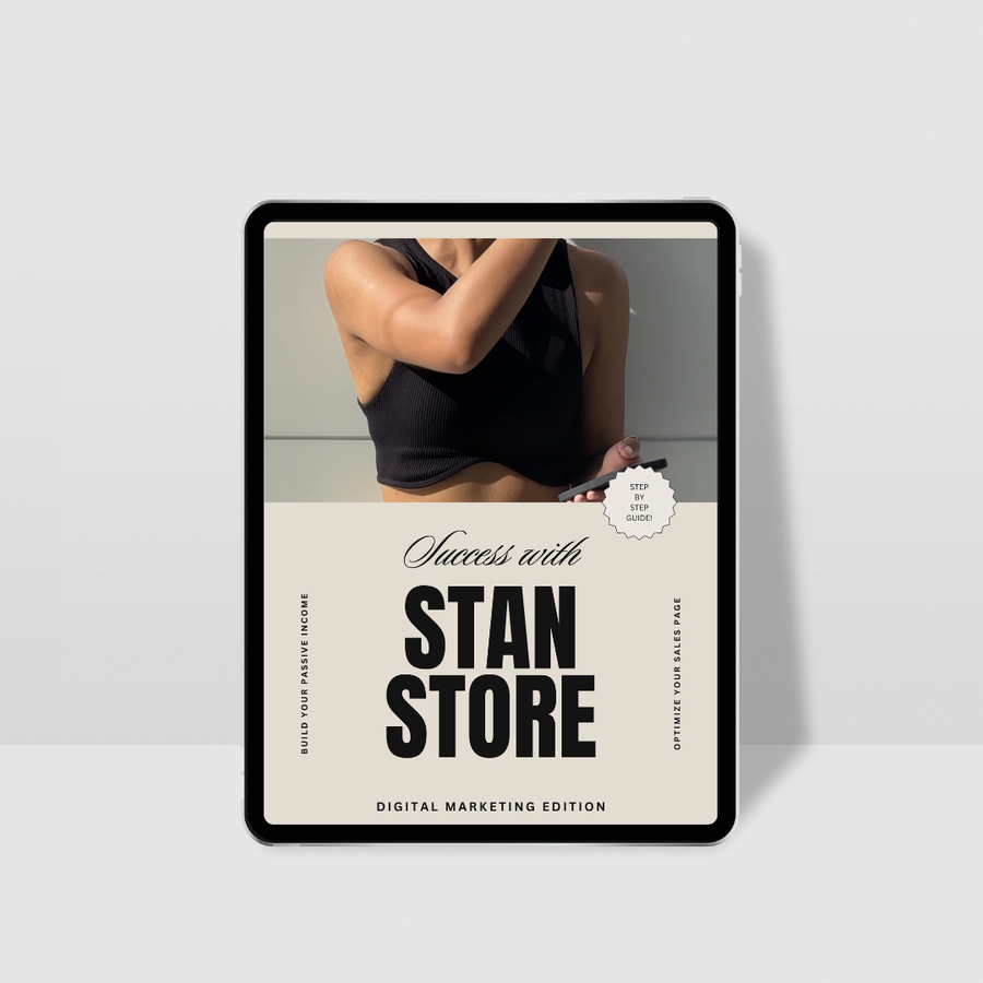 40-Page Stan Store Guide: Editable Canva eBook with MRR & PLR ...